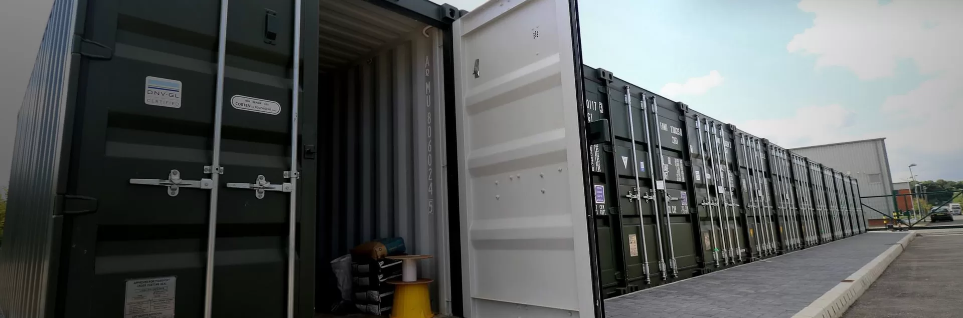 Container Storage | Primary Construction builders in Fleet, Farnham and ...